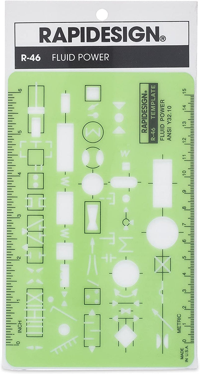 Chartpak Fluid Power Template #R46 – ConceptWares.com